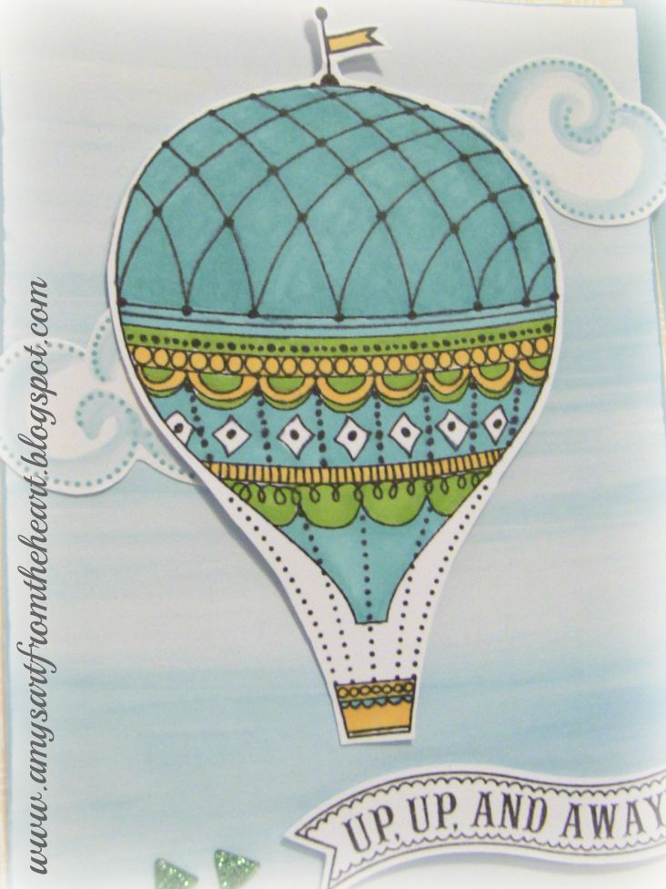Amy's Art from the Heart: Up, Up and Away