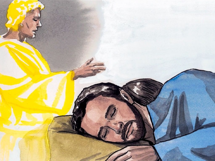 Mary, Joseph and Jesus Go to Egypt