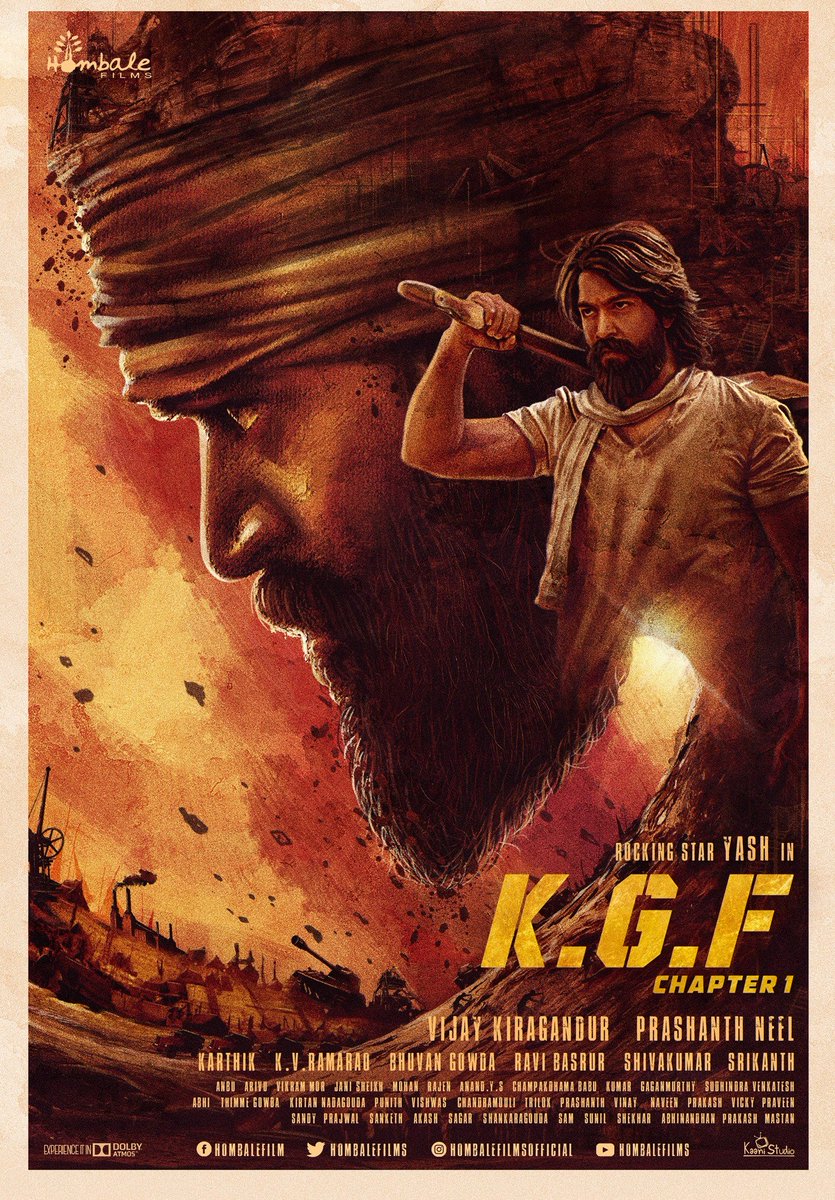 Yash's KGF Movie Wallpapers - Latest Movie Updates, Movie Promotions ...