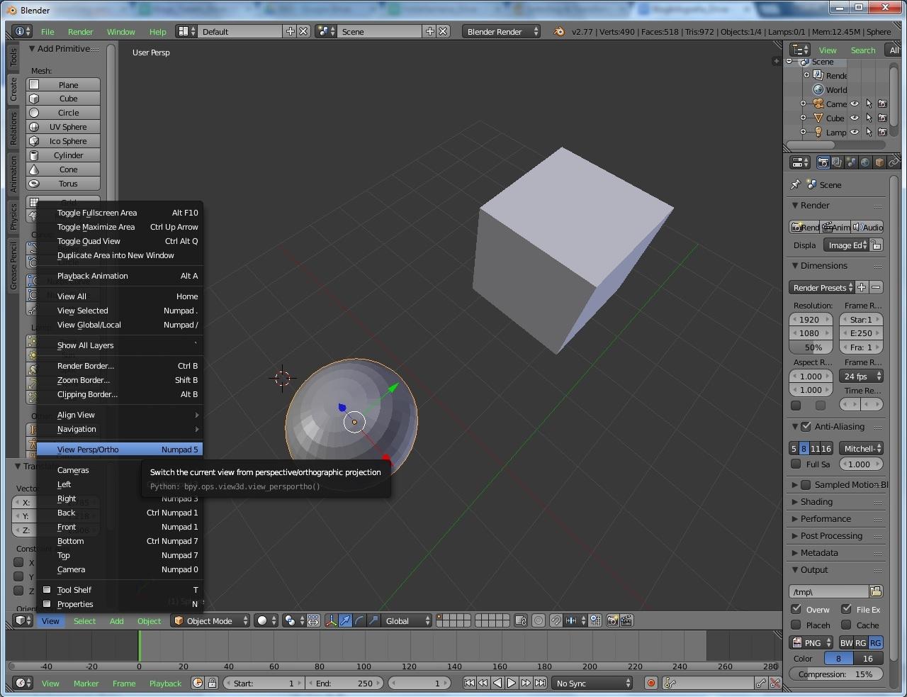 Infoarquitectura y diseño 3D - Modelado y render: Blender - Conceptos ...