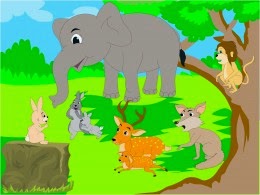 Moral Stories for Kids | Entertainment : The clever rabbit and the ...