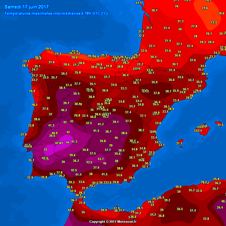 Weather News: Πρωτοφανης Καυσωνας στην Ισπανια!!