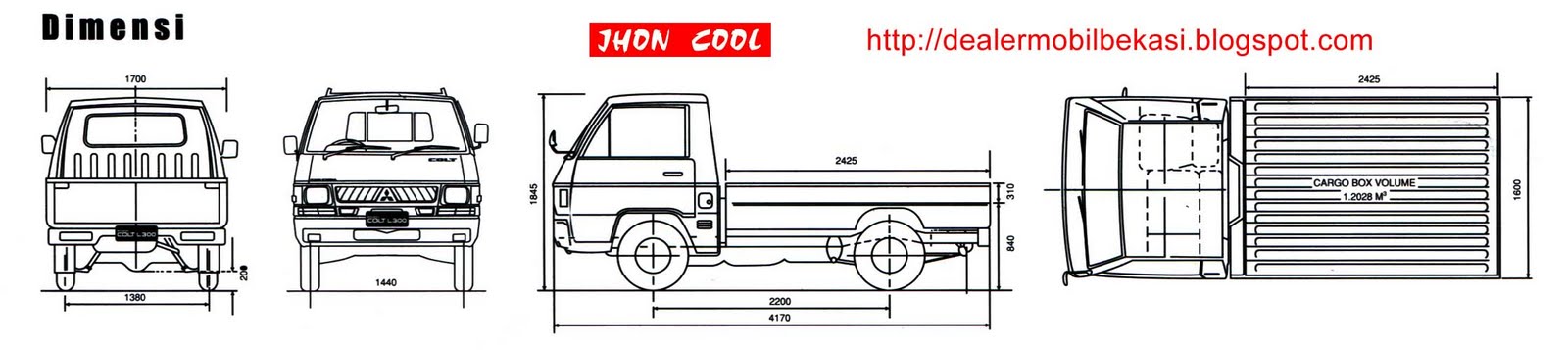 L 300 Pick Up - DEALER MOBIL