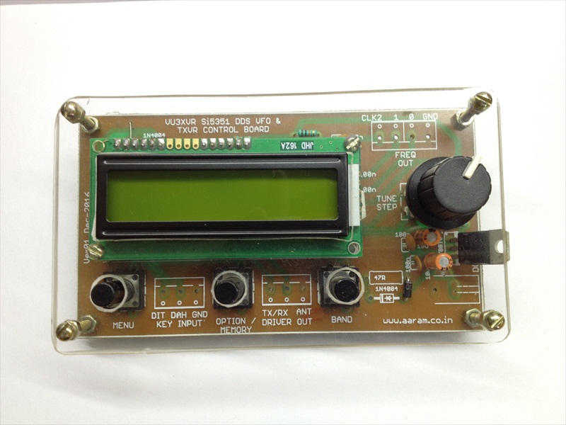 RF & Mechatronics Hobby Projects: VU3XVR Si5351 DDS VFO to Use BITX40