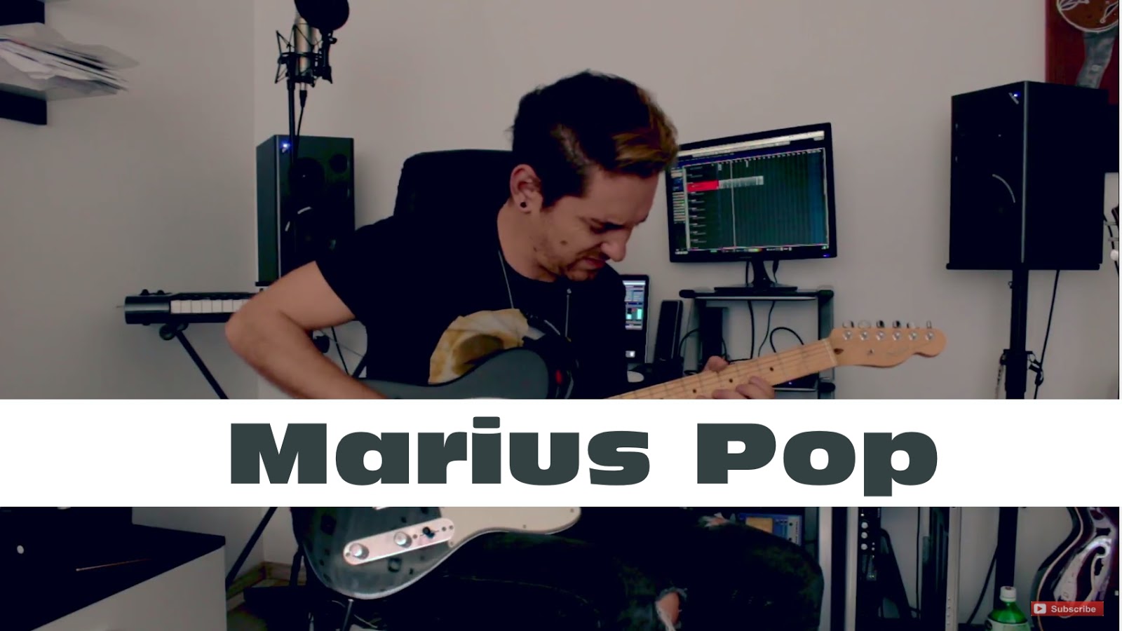 Marius Pop: Shredding Moments 7 (blues mood) - new Fender Telecaster