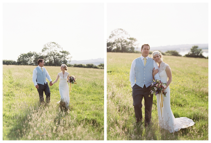 A Relaxed Boho Country Wedding Inspired by a Painting - The Reception