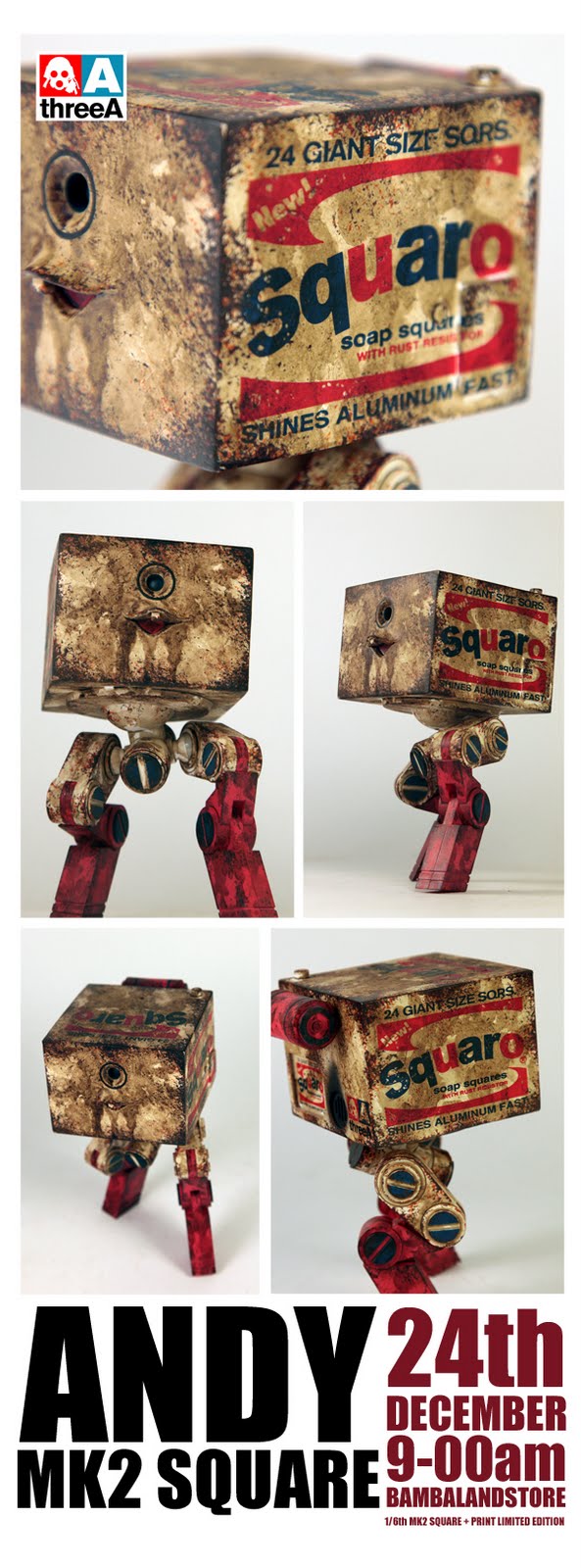 INSIDE THE ROCK POSTER FRAME BLOG: Andy the MK2 Square from 3A and ...