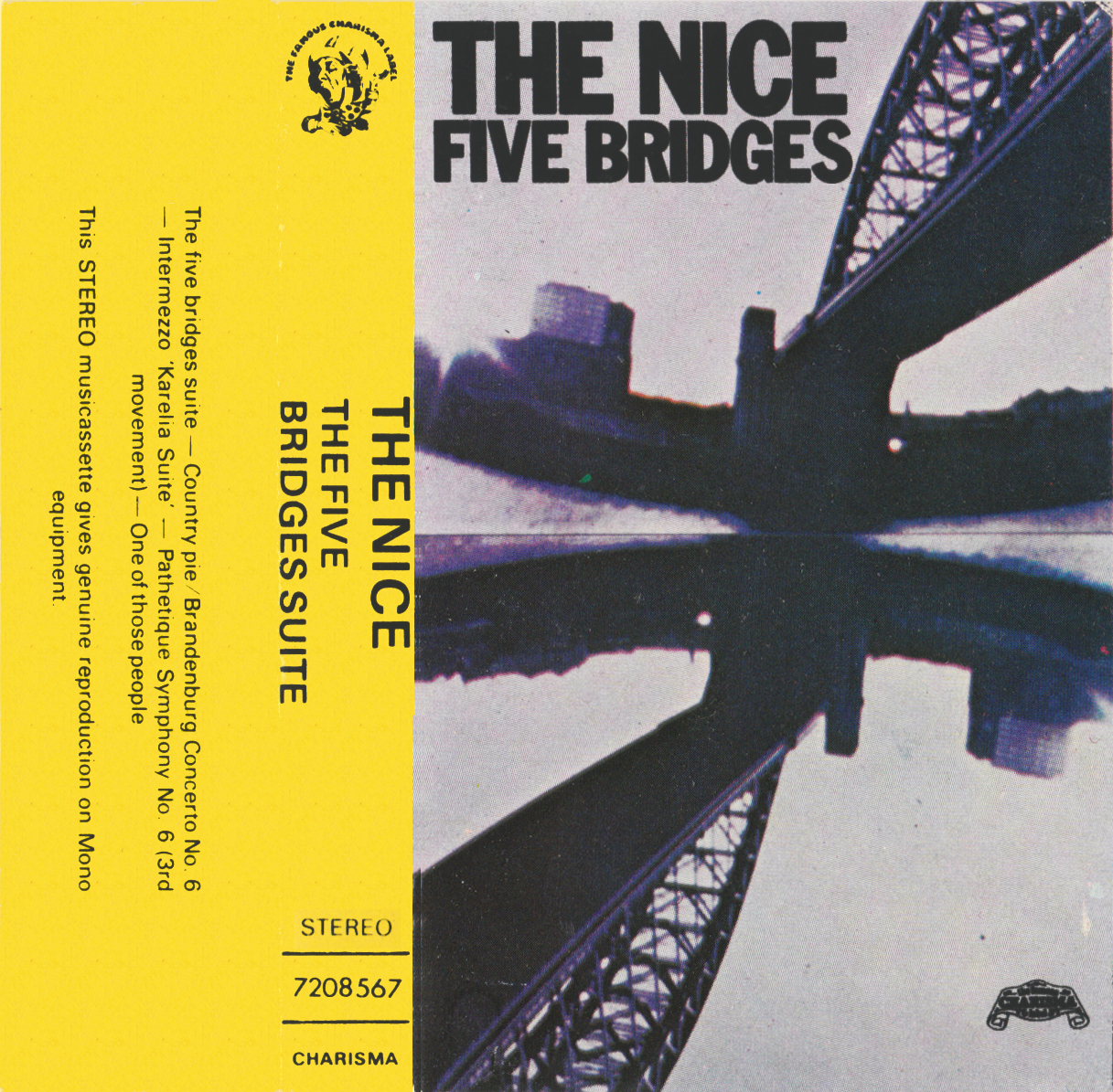 Cassette Cover Art Library: Cassette Cover - Five Bridges.. The Nice