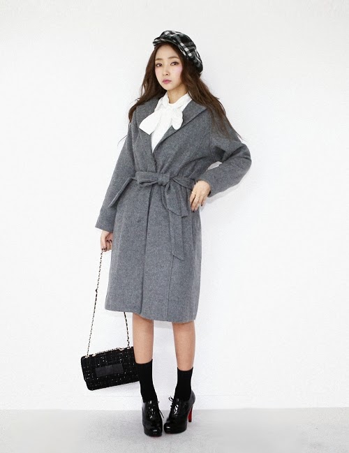 [Aura-J] Robe Style Short Coat | KSTYLICK - Latest Korean Fashion | K ...
