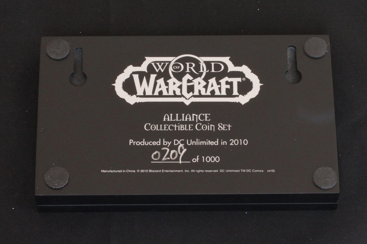 World of Warcraft miniatures: Alliance Collectible Coin Set