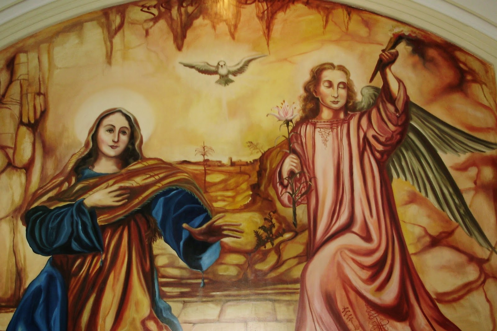 Nuestra Señora Madre de la Humanidad: Anunciación del Ángel Gabriel a María