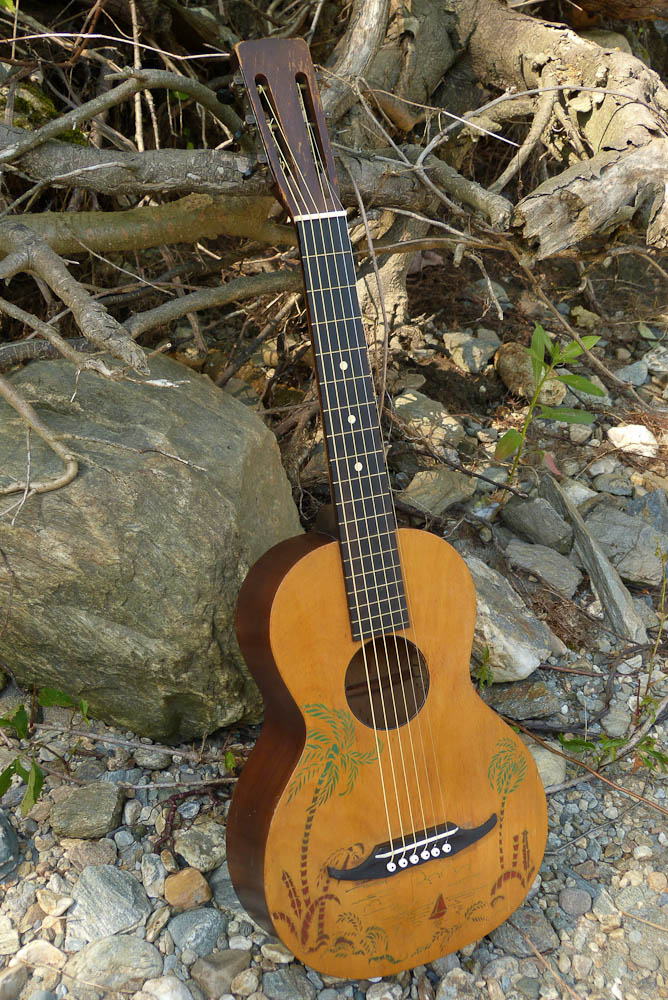 c.1930 Harmony 3/4 Hawaiian Guitar