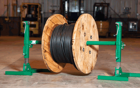 EB Horsman Product Profile: NEW Greenlee RXM Reel Stands