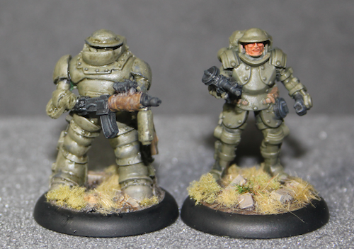 ultravanillasmurf: Weird War 2 British Armoured Infantry