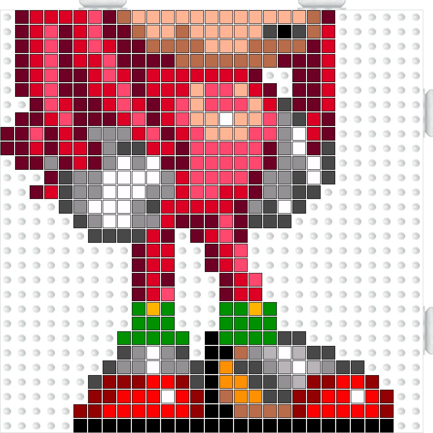 MeGustaHAMABEADS.com: Hama Beads Amy Rose, Dr. Eggman, Knuckles y Tails