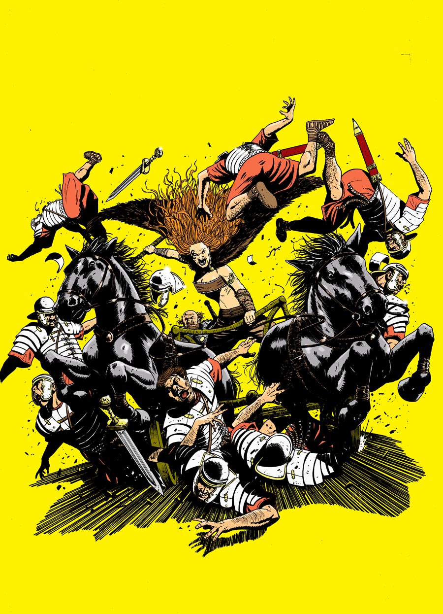 LEIGH GALLAGHER Comic Book Artist: MAKING OF THE 2000AD PROG 1797 ...