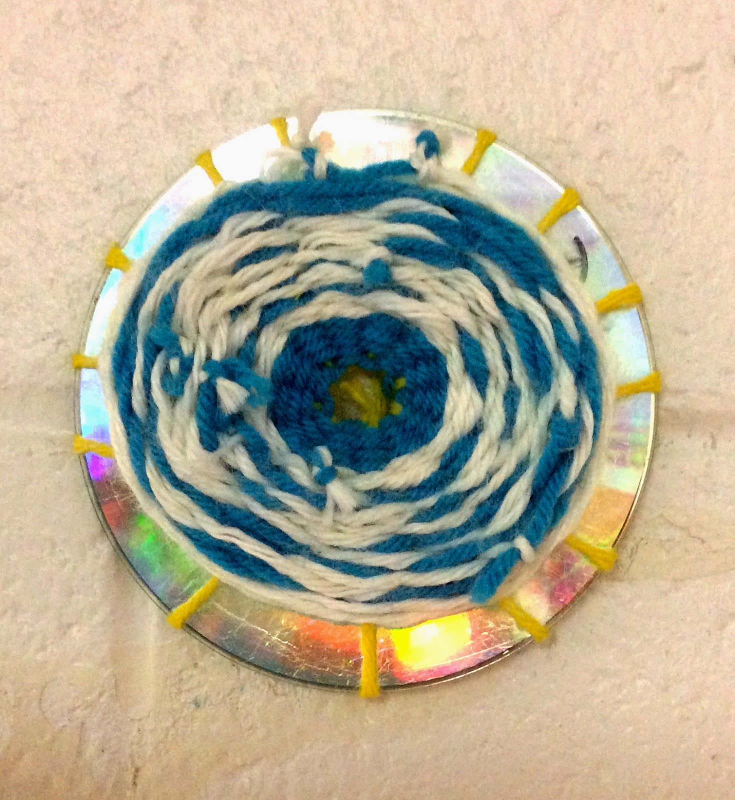 Ms. Curry's Art Room : Third Grade CD Weaving