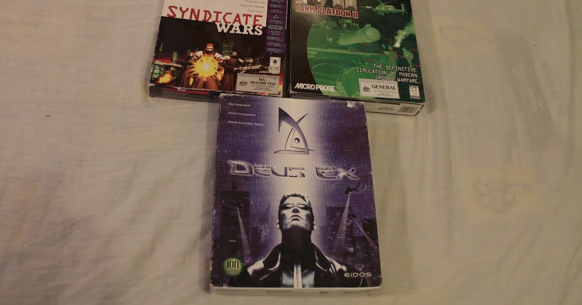 Retro Game On: Big Boxed PC Games are Cool (and so are Mega Drive Games)