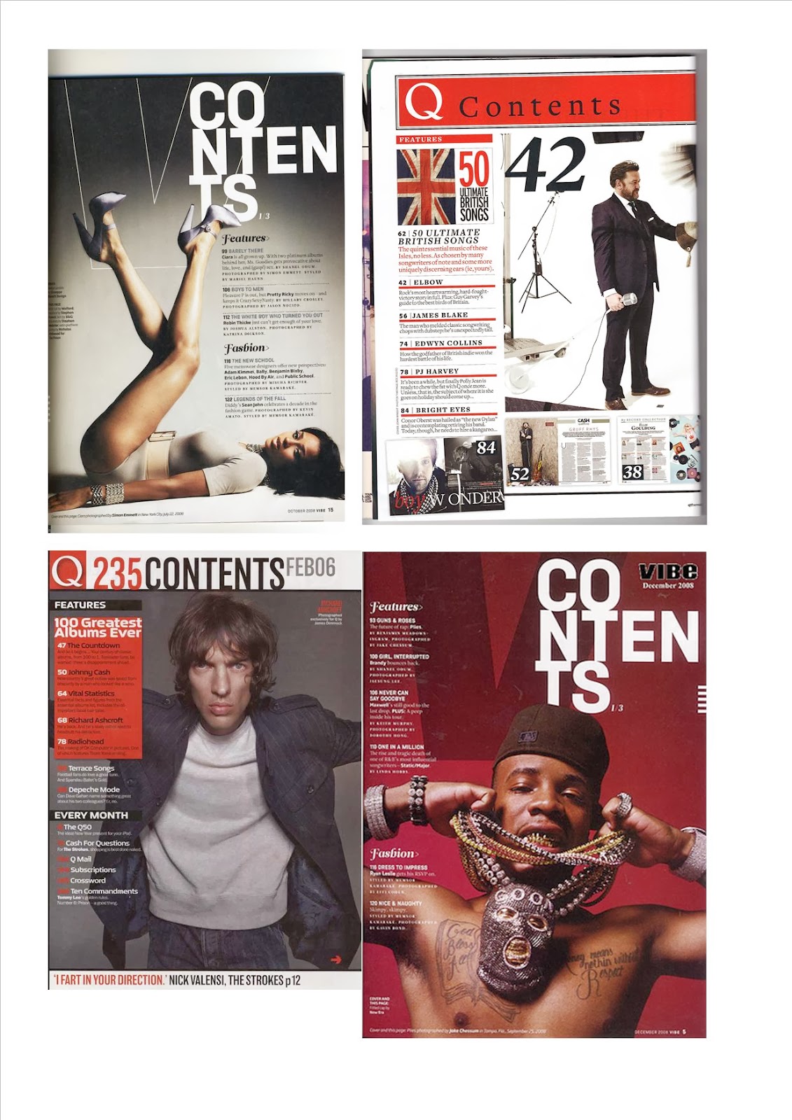 AS Media : creating my contents page..