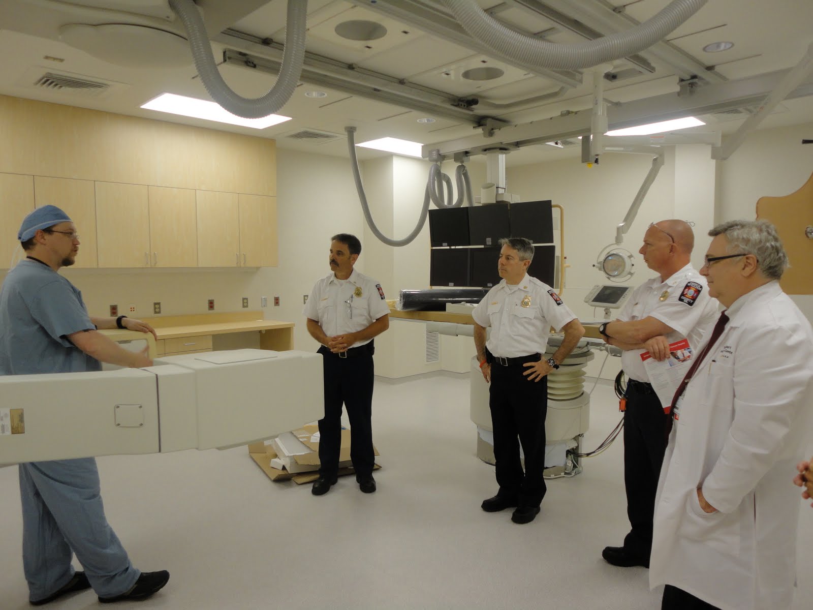 Sentara Potomac Hospital: EMS Personnel Get Sneak Peek at Heart Center