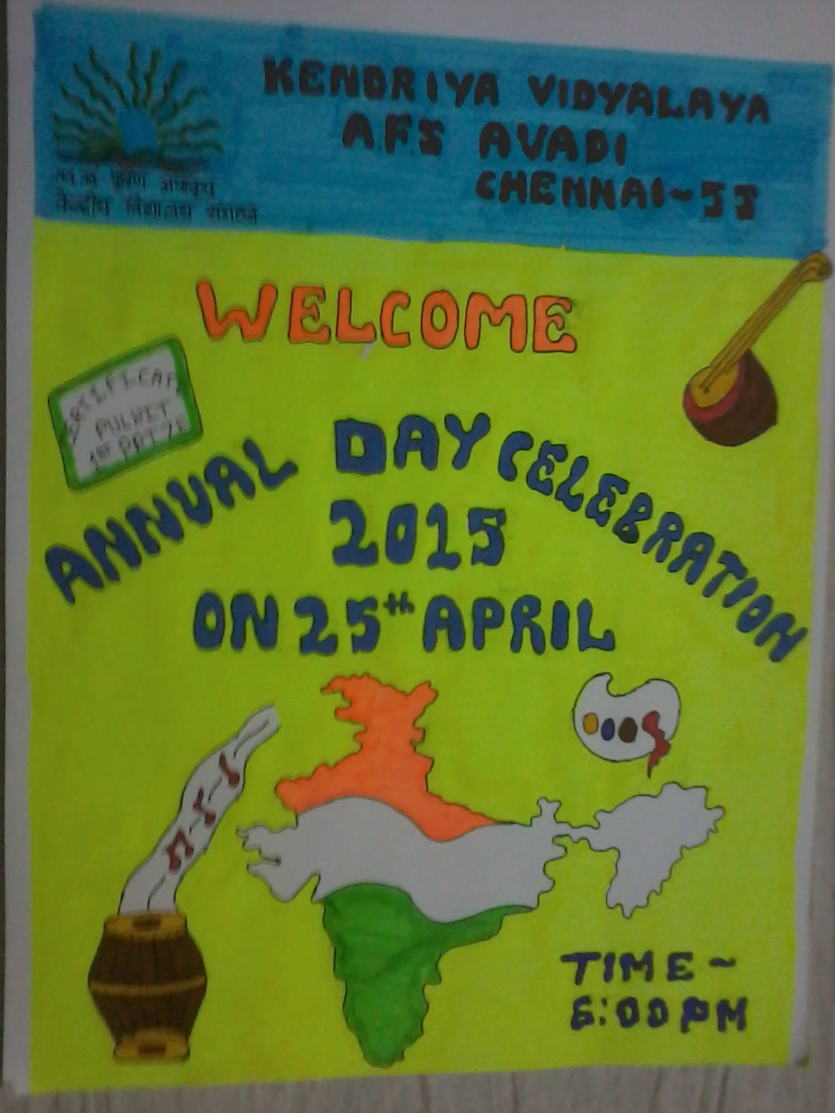 ART Palettes: Annual Day Posters made by Students