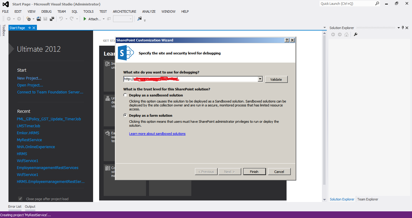 Things to share: Creating a custom WCF REST service for SharePoint 2013 without a Visual Studio ...