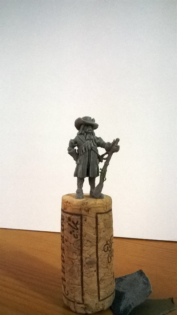 Spanish Lead Painting: Miniatures for late XVII century Spaniards