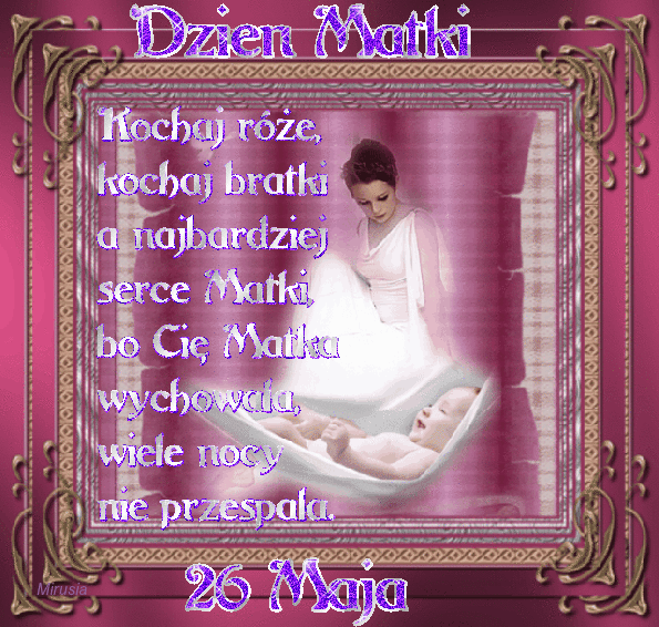 Dzień Mamy: Gify na Dzień Mamy