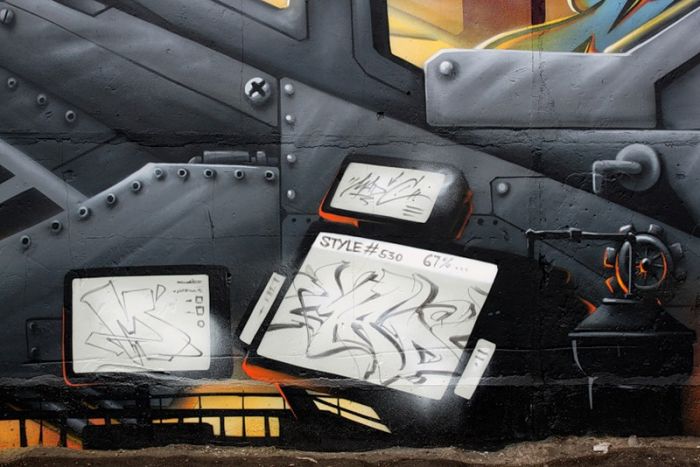 PICS MASTER: Huge graffiti from Mad C