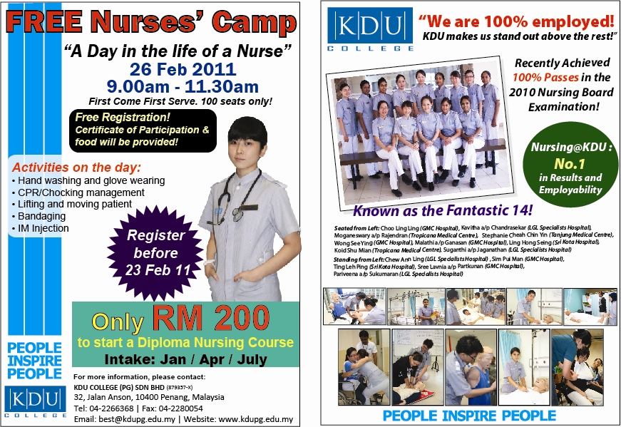 KDU School Of Nursing: 2011