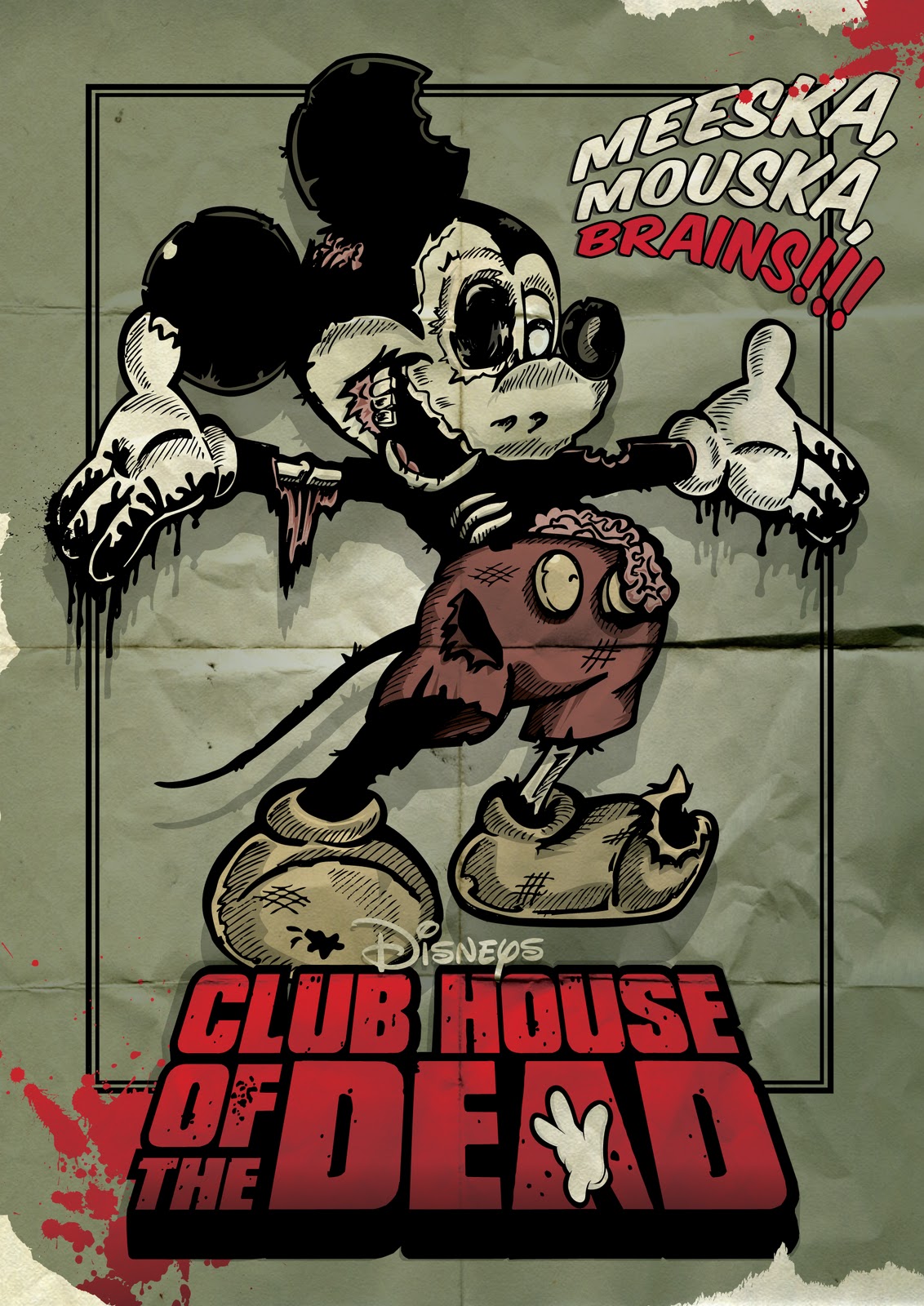 Pin by Kim Lyons on Mickey Mouse | Zombie disney, Zombie cartoon ...