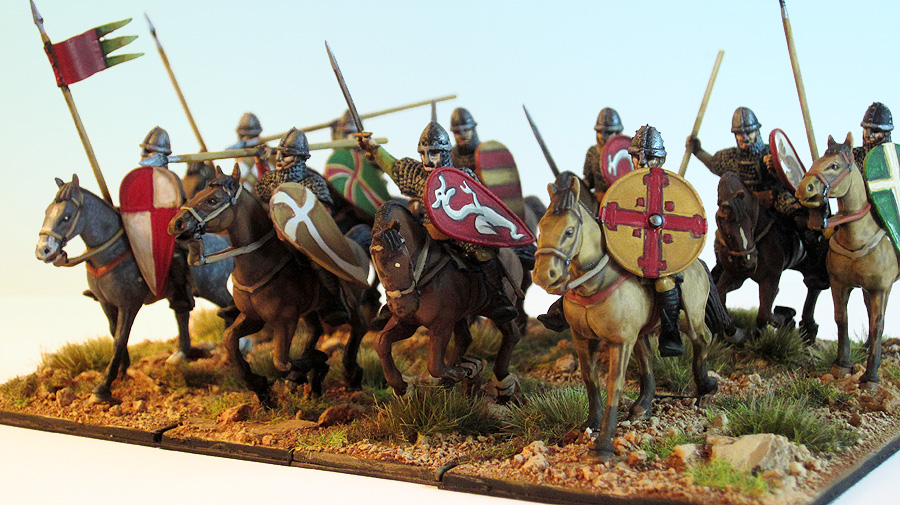 1000 Foot General: Conquest Miniatures' Norman Cavalry