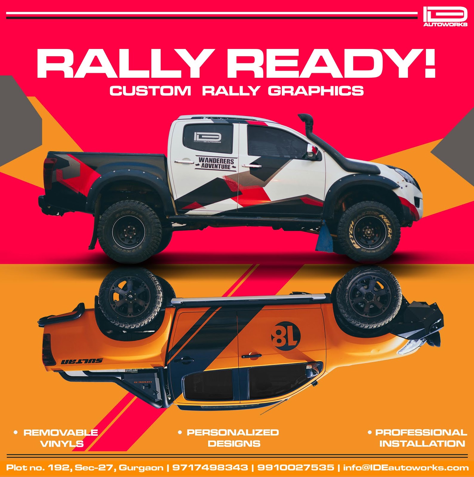 ISUZU V-Cross: Custom Design Packages | IDE Autoworks