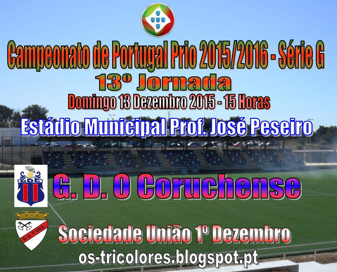 Tricolores 13º Jornada Do Campeonato Nacional De Seniores 2015