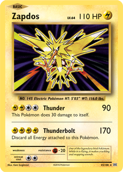 Zapdos -- Evolutions Pokemon Card Review | PrimetimePokemon's Blog