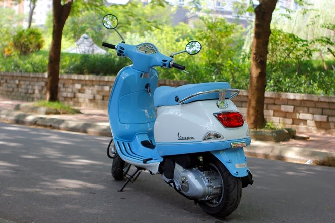 Sơn xe vespa, piaggio: Vespa LX với hai màu sơn xe trẻ trung