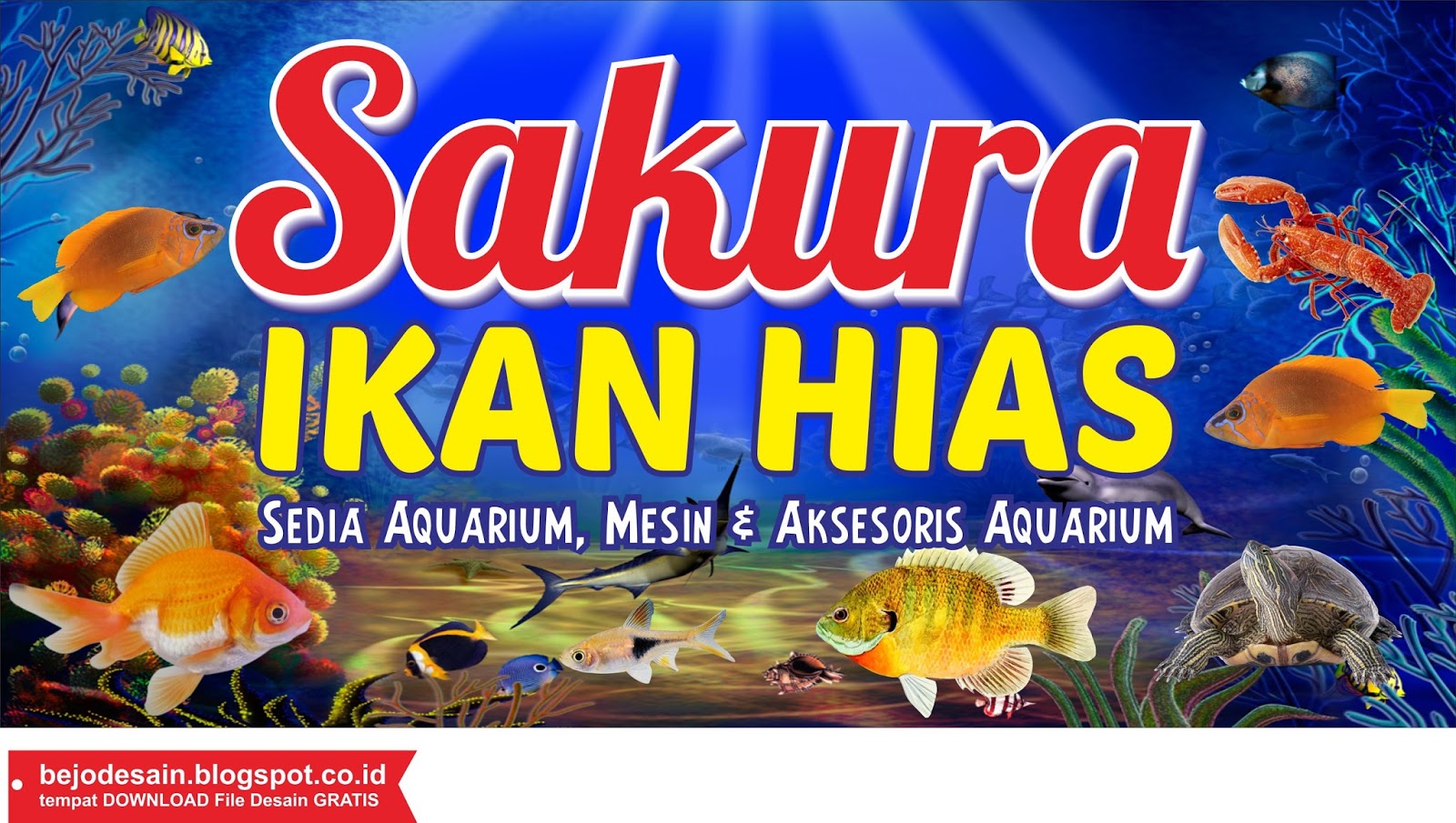Contoh Spanduk Jual Ikan Hias Desain Spanduk Kreatif Images And Photos Finder