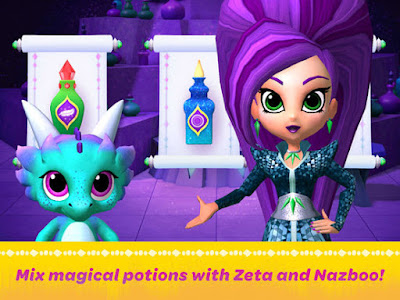 NickALive!: Nickelodeon Launches Brand-New "Shimmer And Shine Magical Genie Games" App Inspired ...