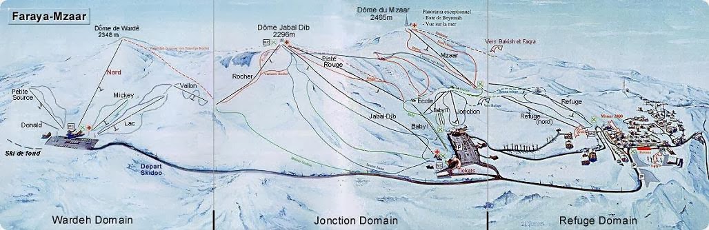 World Ski Resort: Faraya - Mzaar
