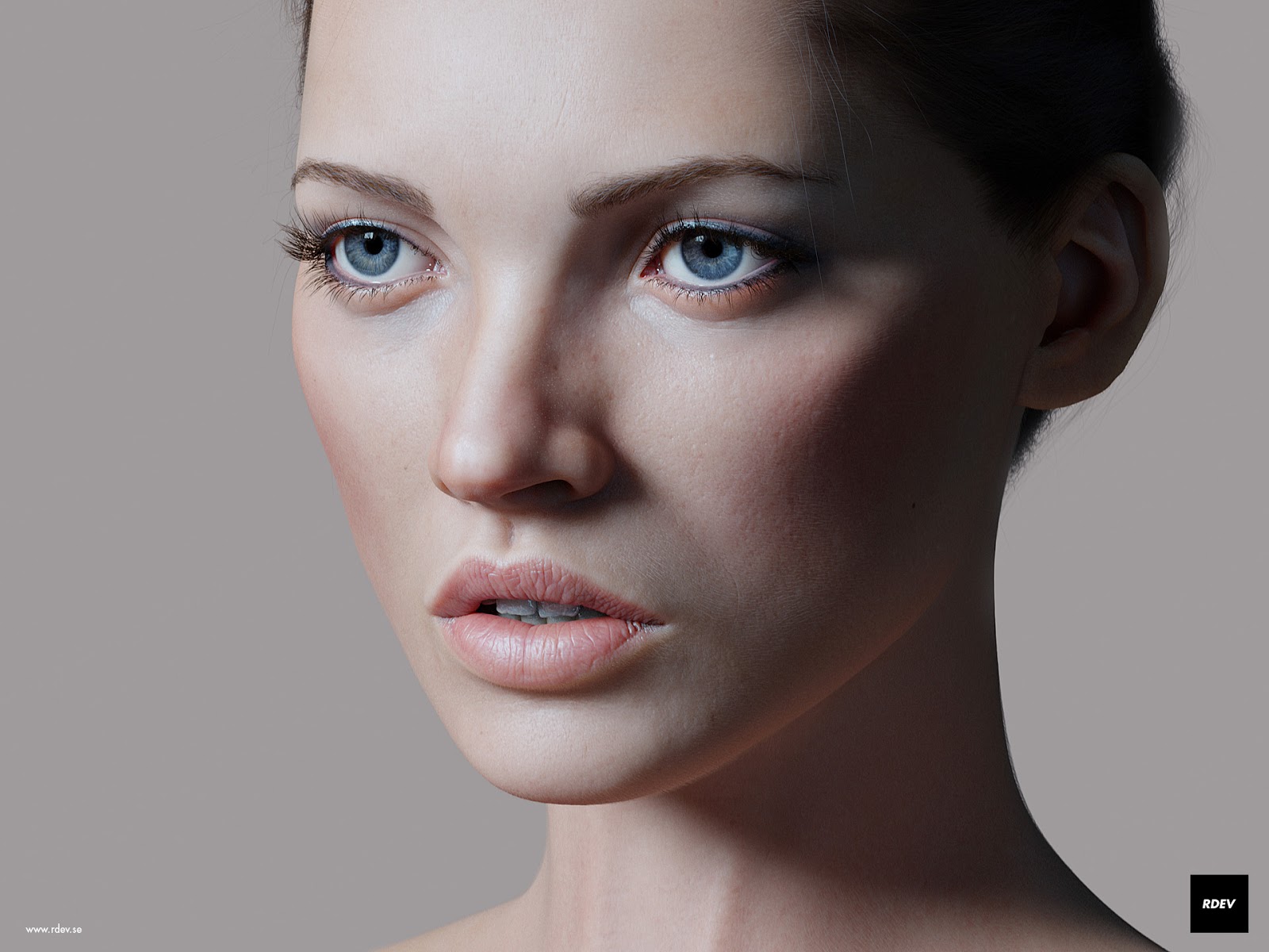 You will say that It's Photograph But it's actually the CGI face ...