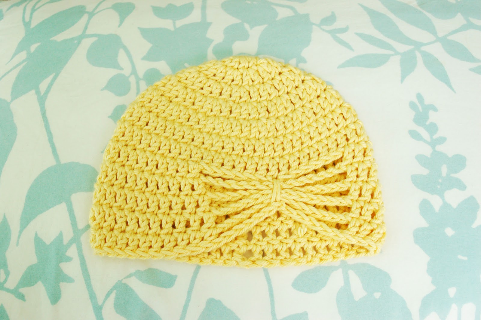 Alli Crafts: Free Pattern: Butterfly Hat - 6 months