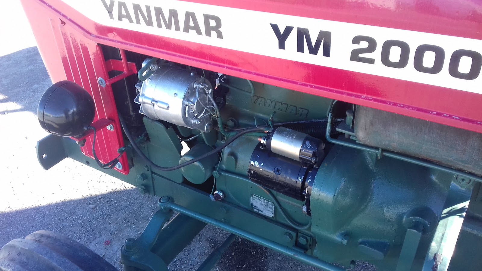 MAQUINARIA AGRICOLA INDUSTRIAL: Tractor Yanmar YM 2000 $4,400 Dlls.
