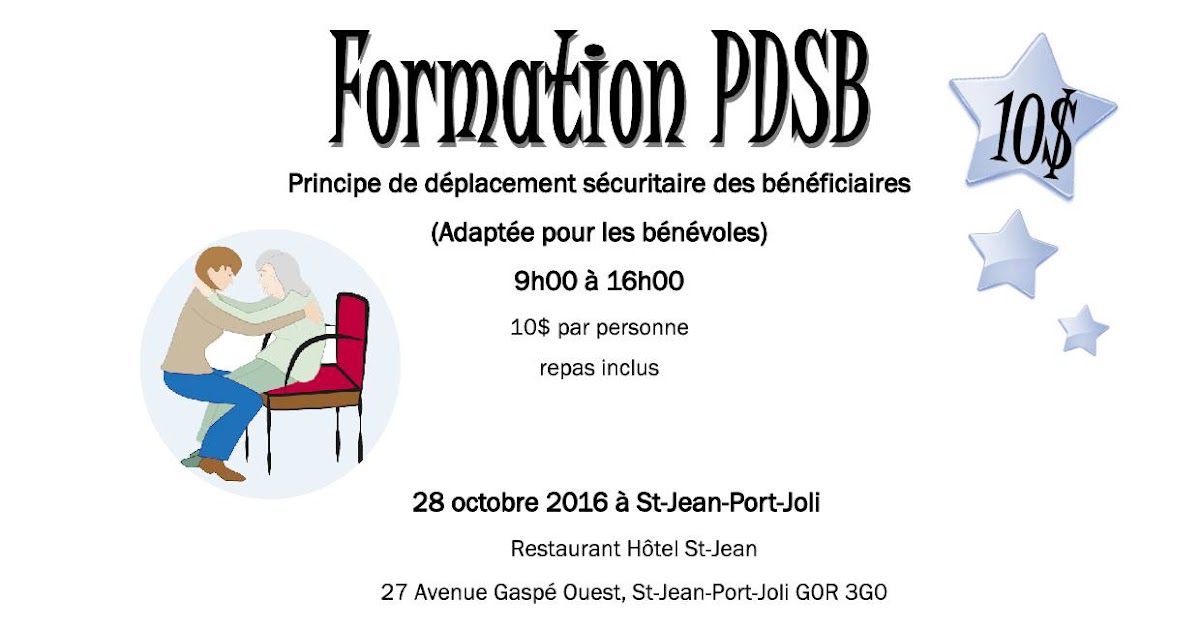 La CDC ICI Montmagny-L'Islet: Formation PDSB - Principe de déplacement ...