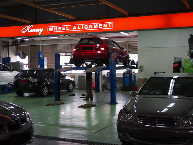 Honda CIVIC EG6: Wheel Alignment