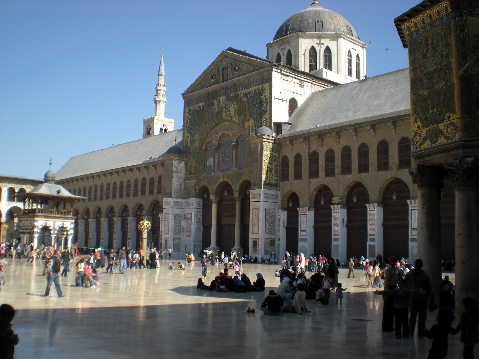 Dunia yang Kutemui: Damsyik - Kutemui Masjid Umawi yang tua usianya.