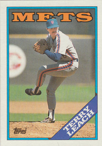 Terry Leach: Former 1980's Mets Pitcher (1981/ 1985-1989)