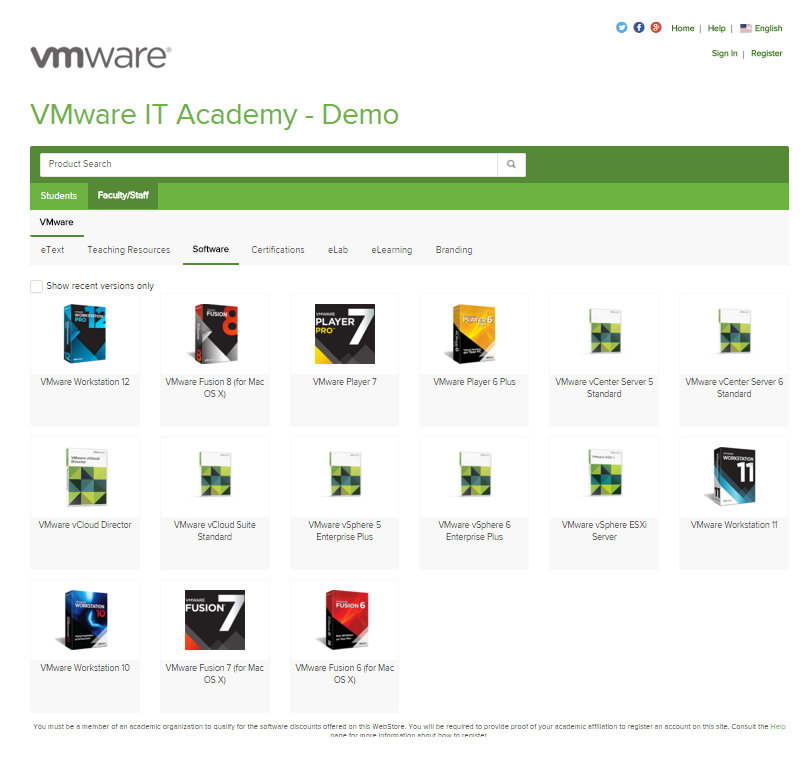 VMware IT Academy
