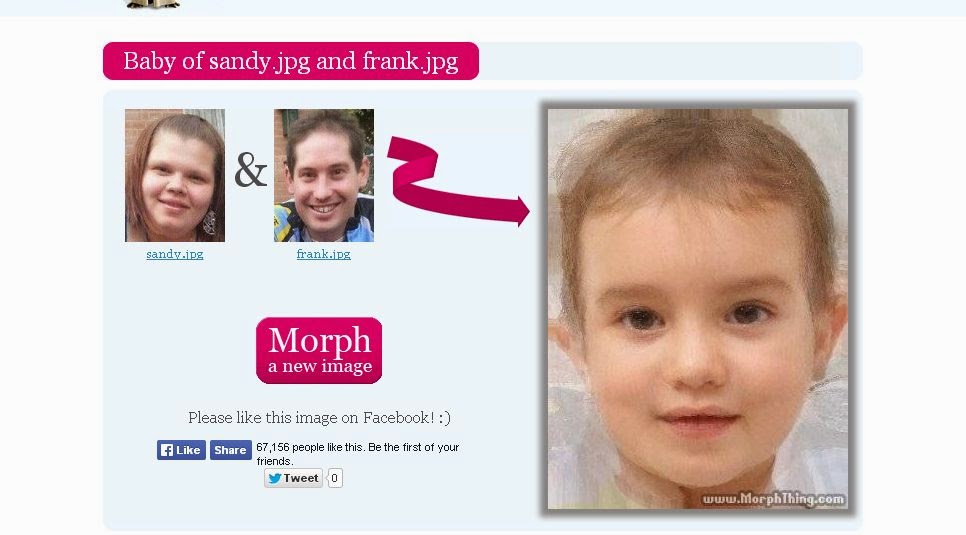 BabyShower Sandy: Baby Morph