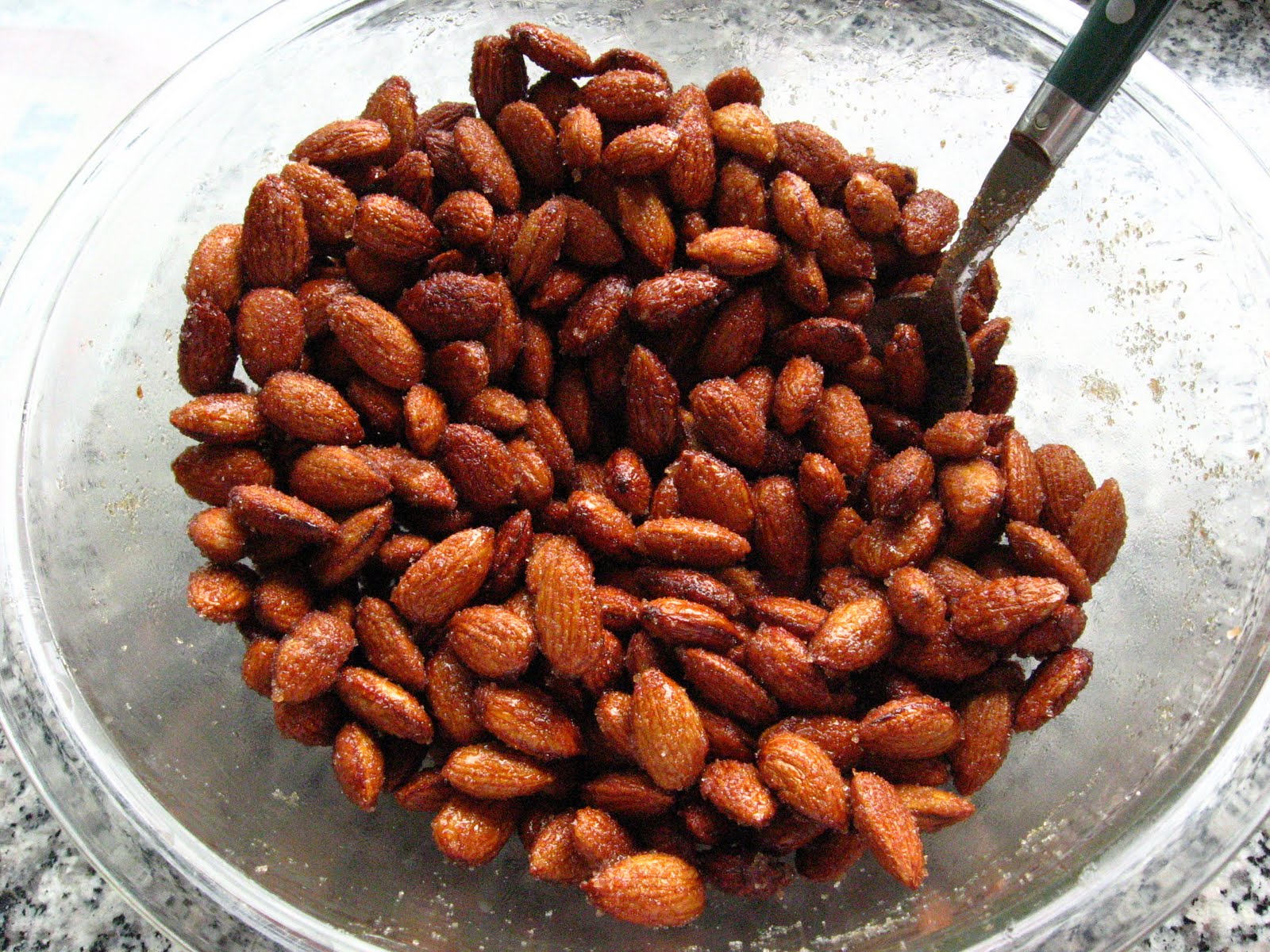 Chop, Mix, Bake, Create: Honey Roasted Almonds