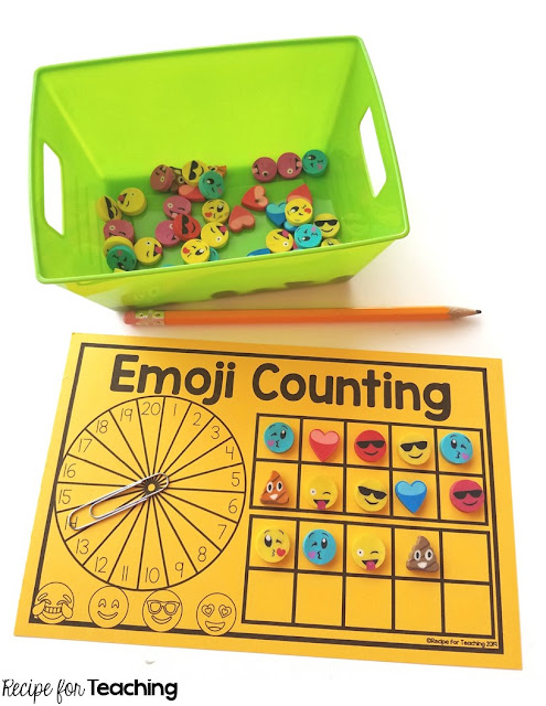 Emoji Counting - Recipe for Teaching